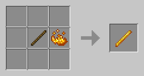 Blaze Rod Recipe — скачать мод на Майнкрафт