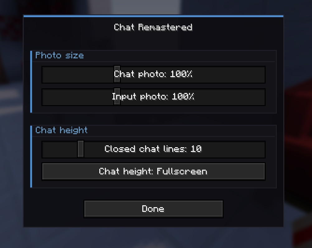 Chat Remastered — скачать мод на Майнкрафт 1.21.11