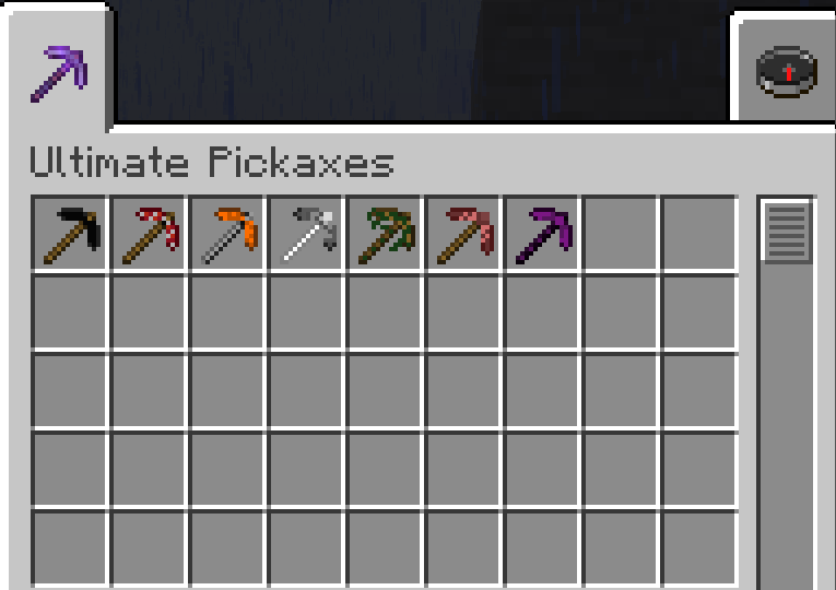 Ultimate Pickaxes — скачать мод на Майнкрафт