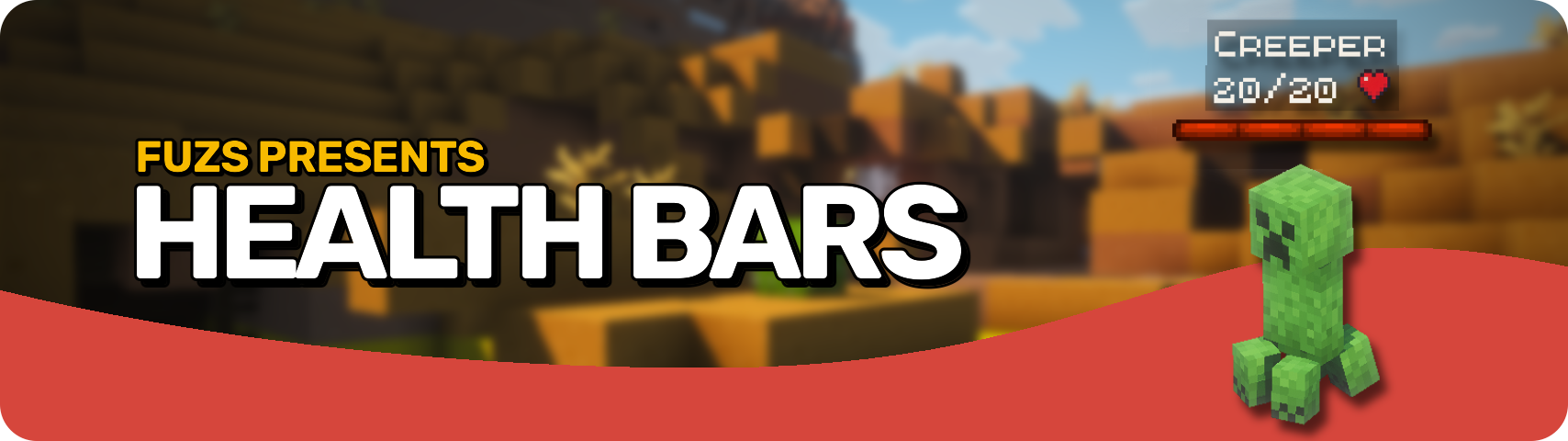 Health Bars — скачать мод на Майнкрафт