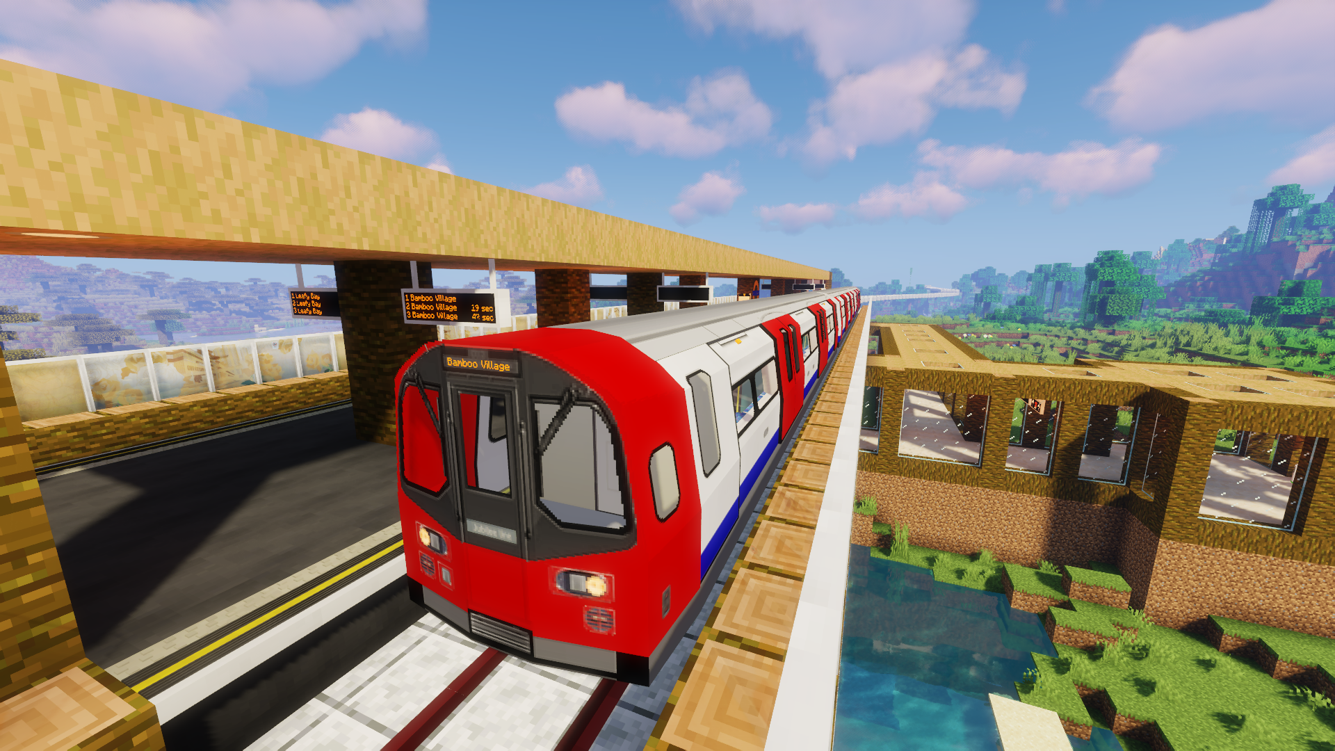 Minecraft Transit Railway — скачать мод на Майнкрафт