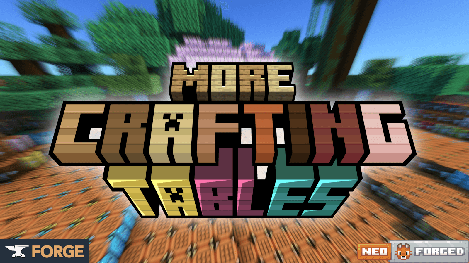 More Crafting Tables! — скачать мод на Майнкрафт