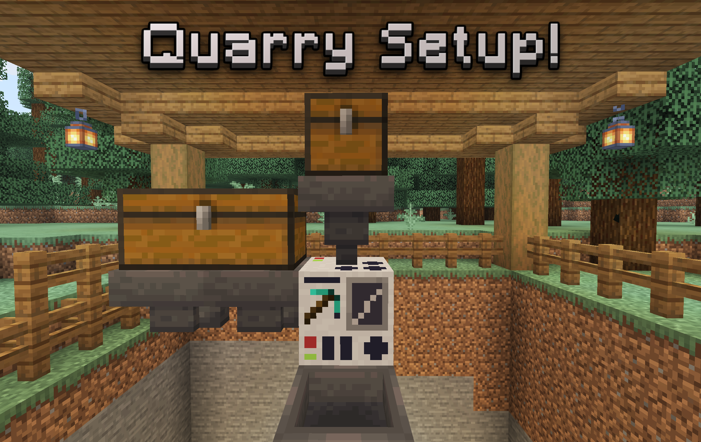 Simple Quarries Plus — скачать мод на Майнкрафт