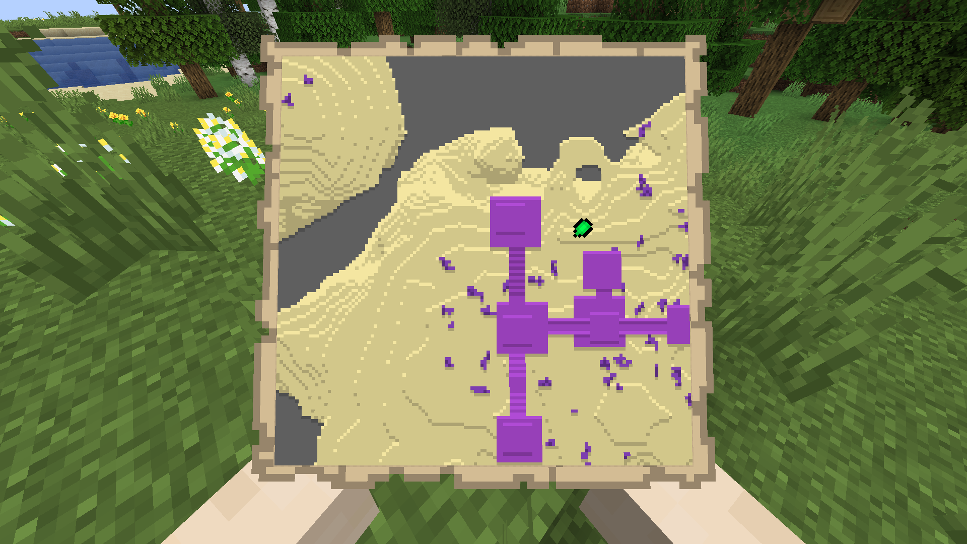 Interdimensional Map Markers — скачать мод на Майнкрафт 1.16.5